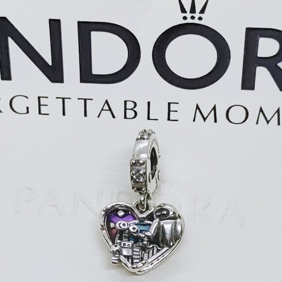 Pandora | Jewelry | Pandora Pixar Walle Eve Glowinthedark Dangle Charm ...